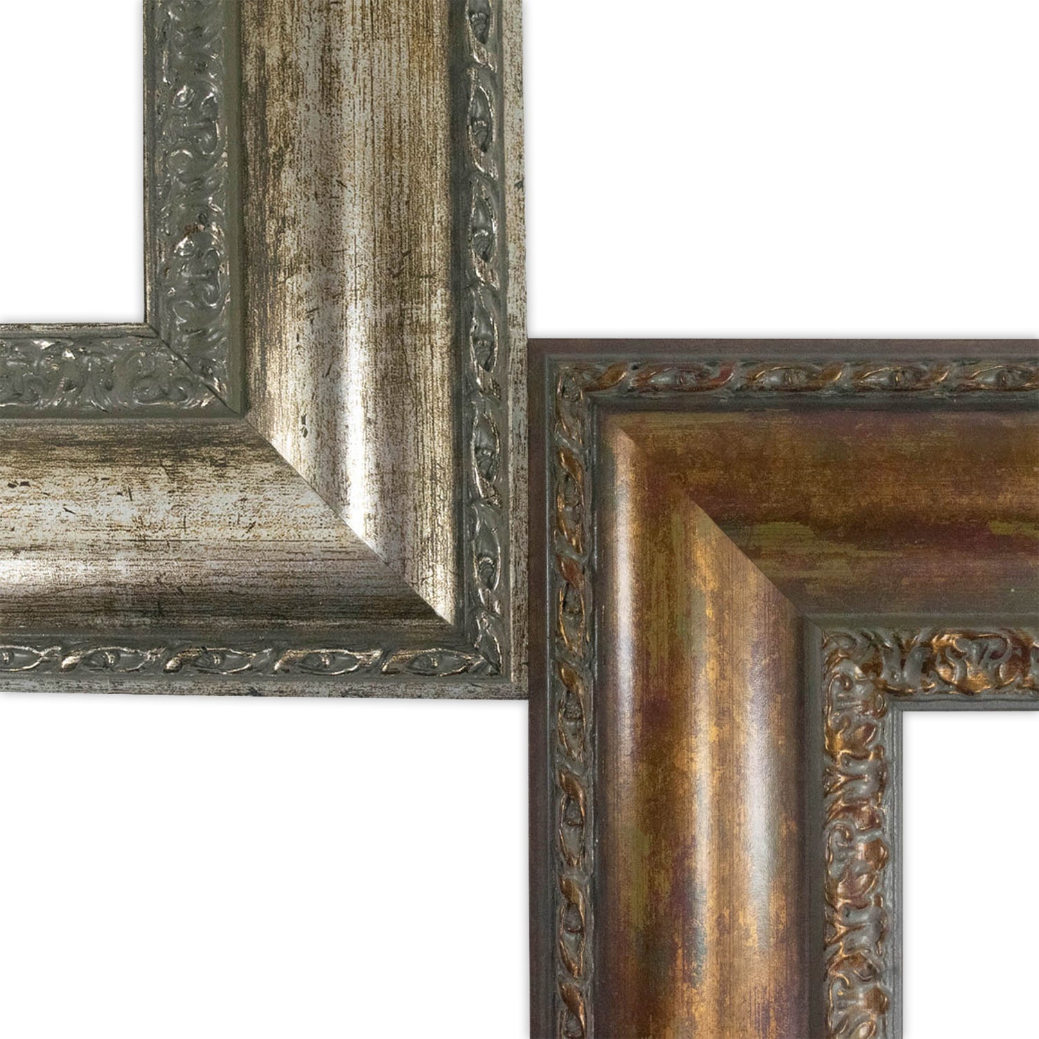 Distressed Mirror Frames | European Style Mirror Frames – MirrorMate