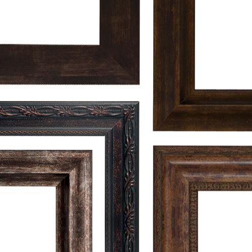 Bronze Mirror Frames | Brown Mirror Frames for Bathrooms – MirrorMate