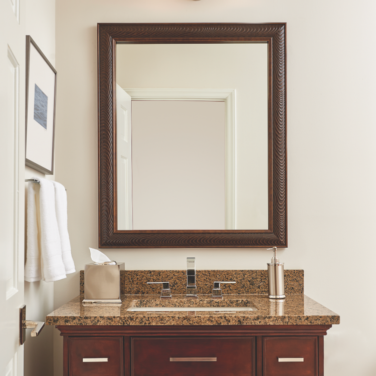 Stick-On Mirror Frames - Easy Self-Adhesive Frames for Mirrors – MirrorMate