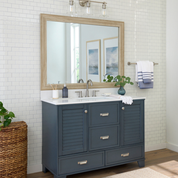 Mirror Molding - Framing a Mirror With Crown Molding – MirrorMate