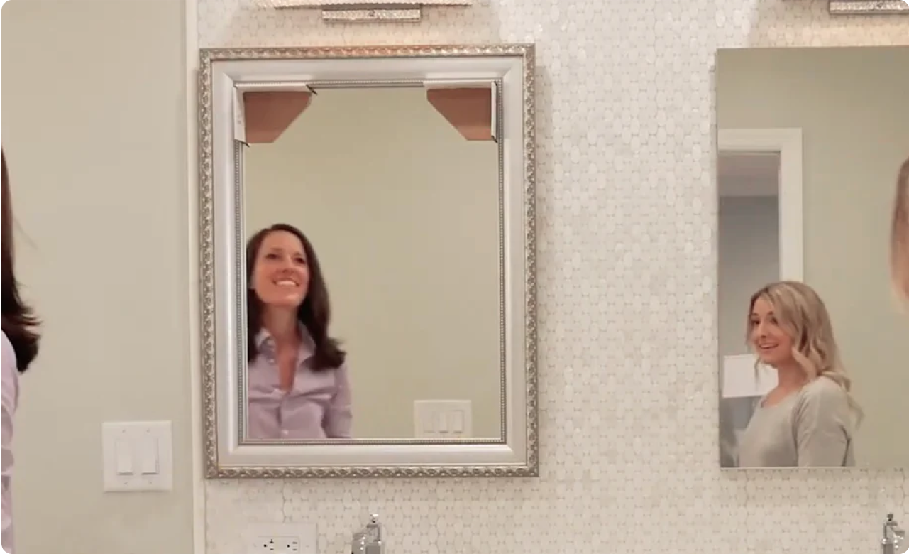 How It Works - Frames for Mirror, Mirror Frame Kit – MirrorMate