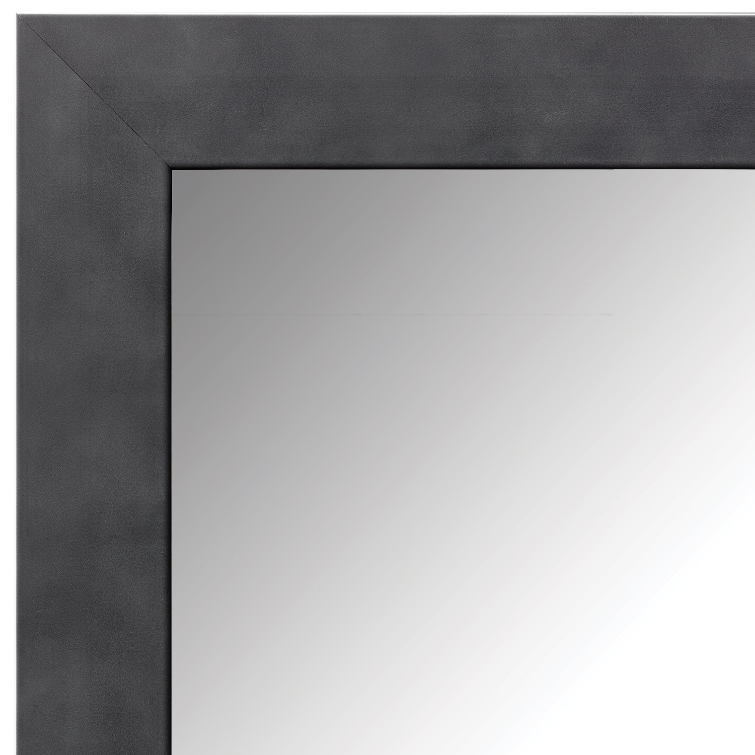 Austin Slim Gunmetal Grey Mirror Frame – MirrorMate